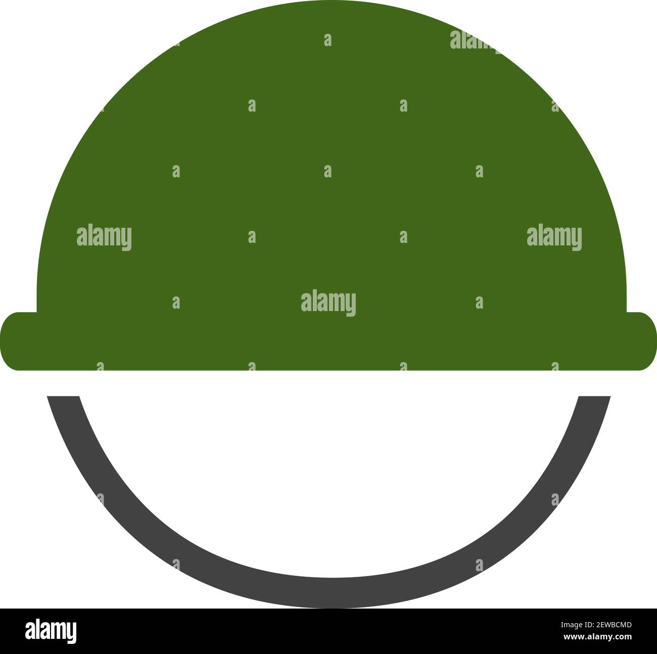 Green army helmet hi-res stock photography and images - Alamy