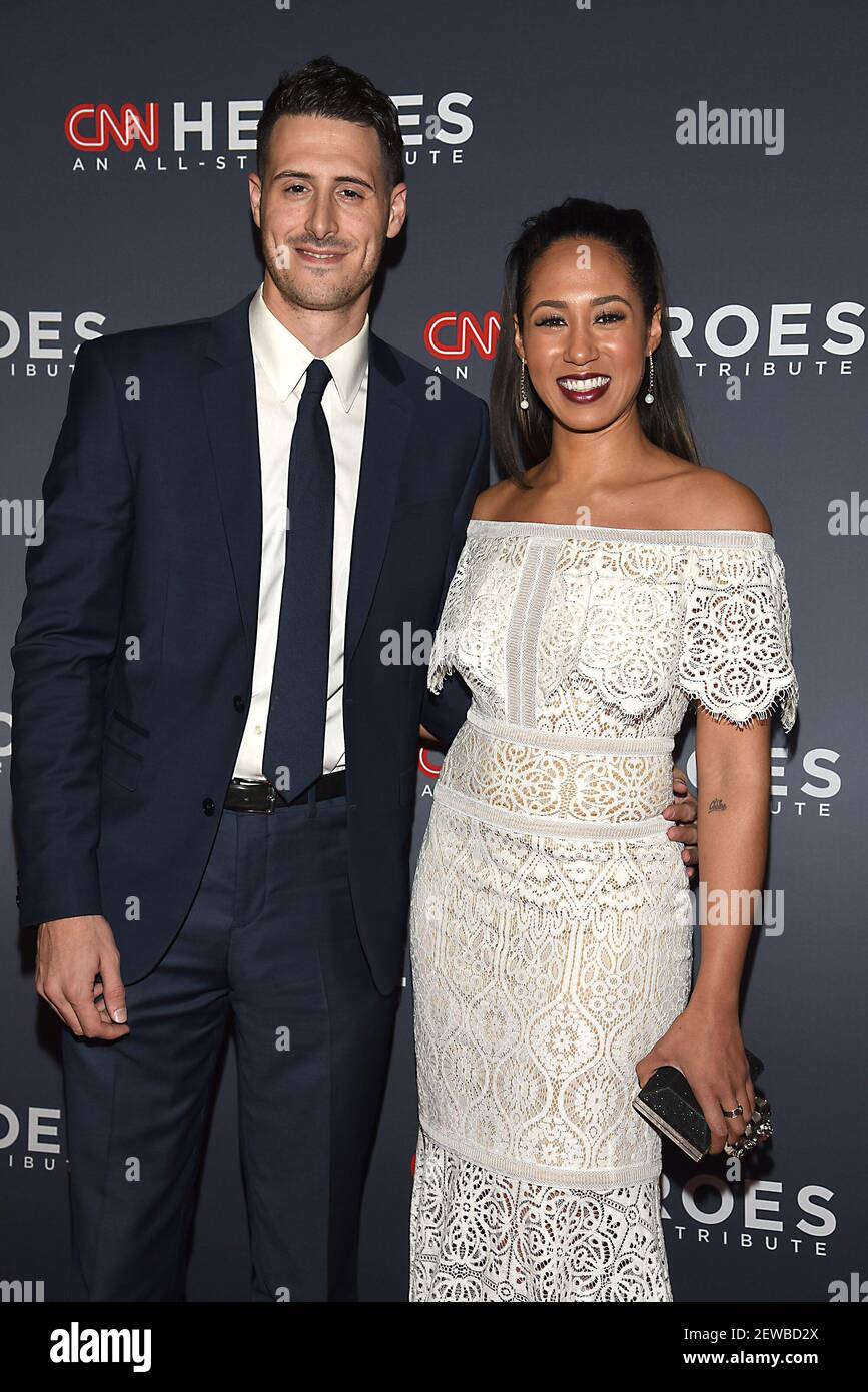 Margot Bingham and Scott Dunn attend the CNN Heroes: An All-Star ...