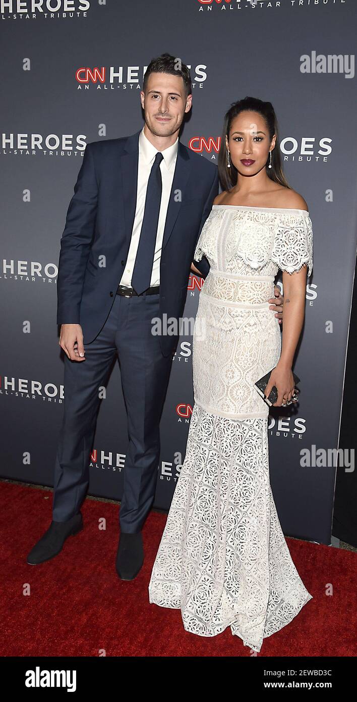 Margot Bingham and Scott Dunn attend the CNN Heroes: An All-Star ...