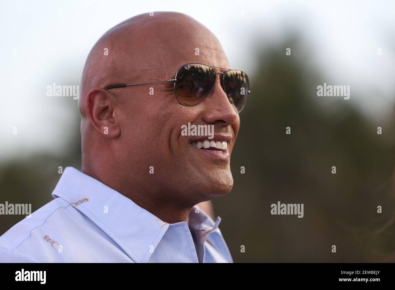 Dwayne "The Rock" Johnson arrives to the "Baywatch" movie world ...