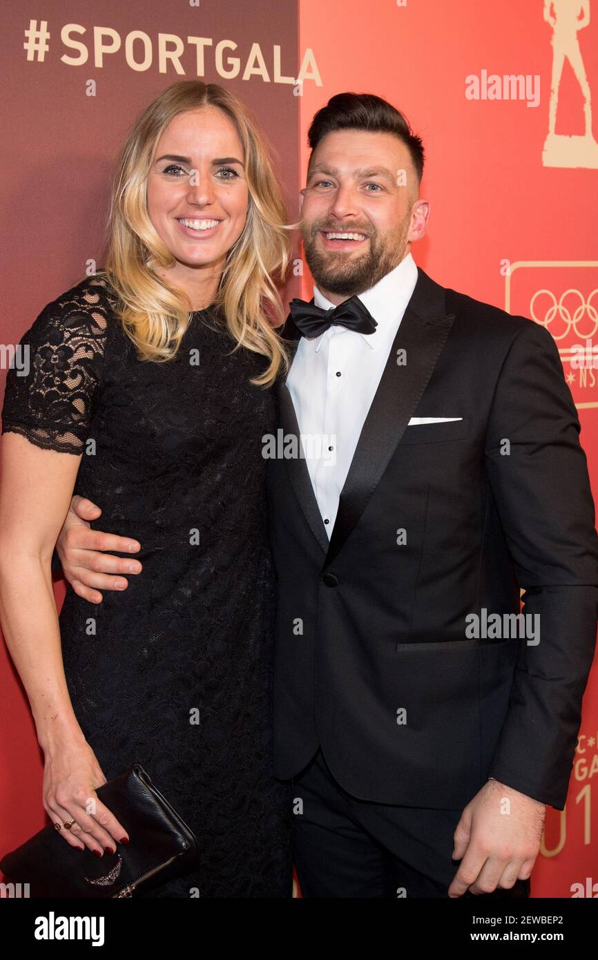 Marit Bouwmeester and her partner during the annual NOC NSF Sportgala ...