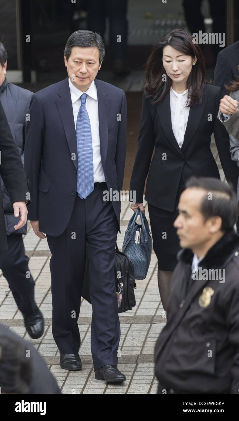 22 December 2017 - Seoul, South Korea : Lotte Group vice chairman Shin ...