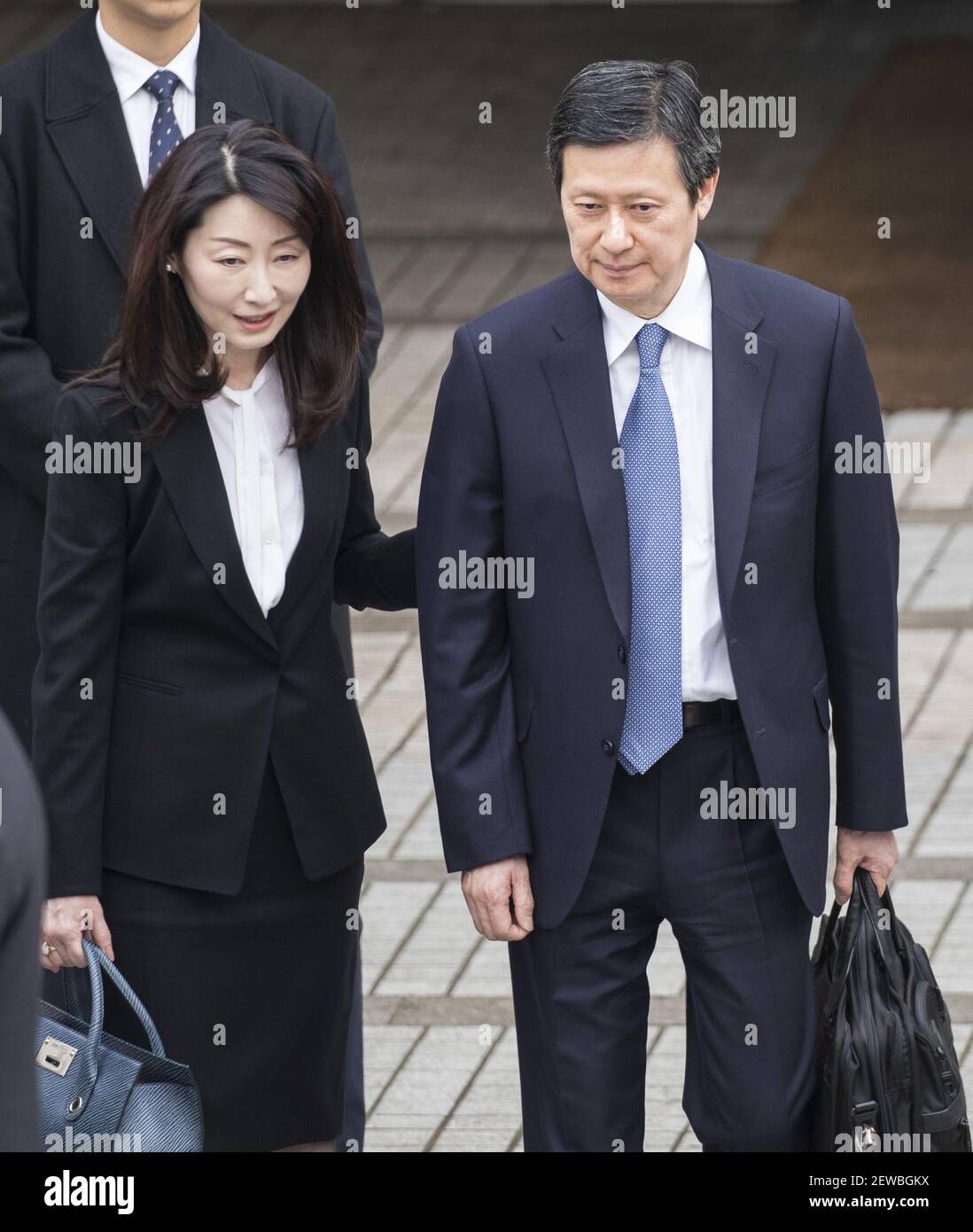 22 December 2017 - Seoul, South Korea : Lotte Group vice chairman Shin ...