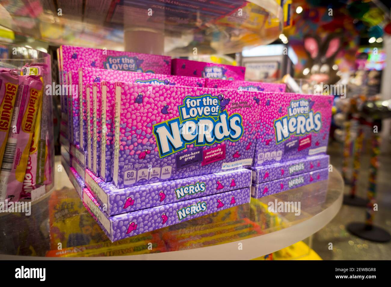 Nestlé's brand Nerds candy in a store in New York on Tuesday, September ...