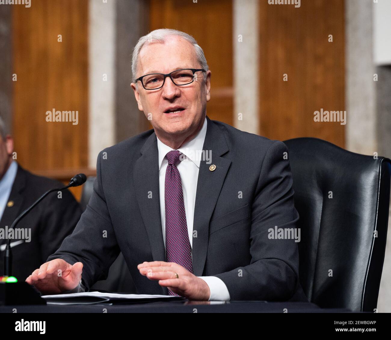 March 2, 2021 - Washington, DC, United States: U.S. U.S. Senator Kevin ...