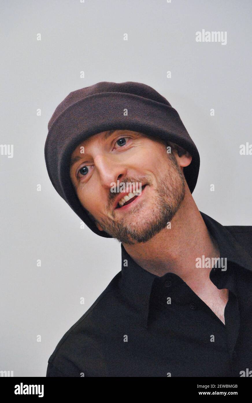 Michael Gracey,director, at the Hollywood Foreign Press Association ...