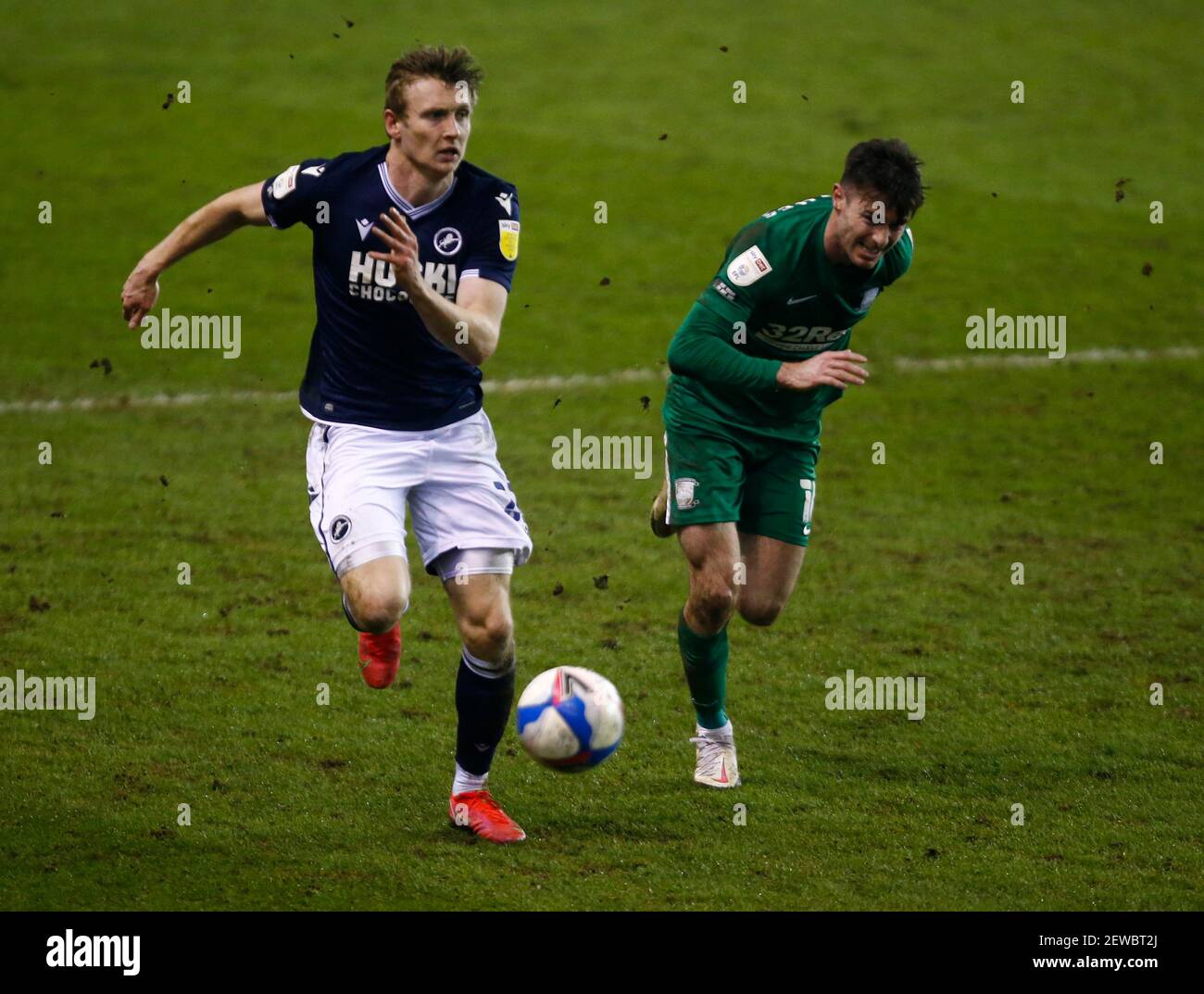 LONDON, United Kingdom, MARCH 02: Jon Dadi Bodvarsson of Millwall ...