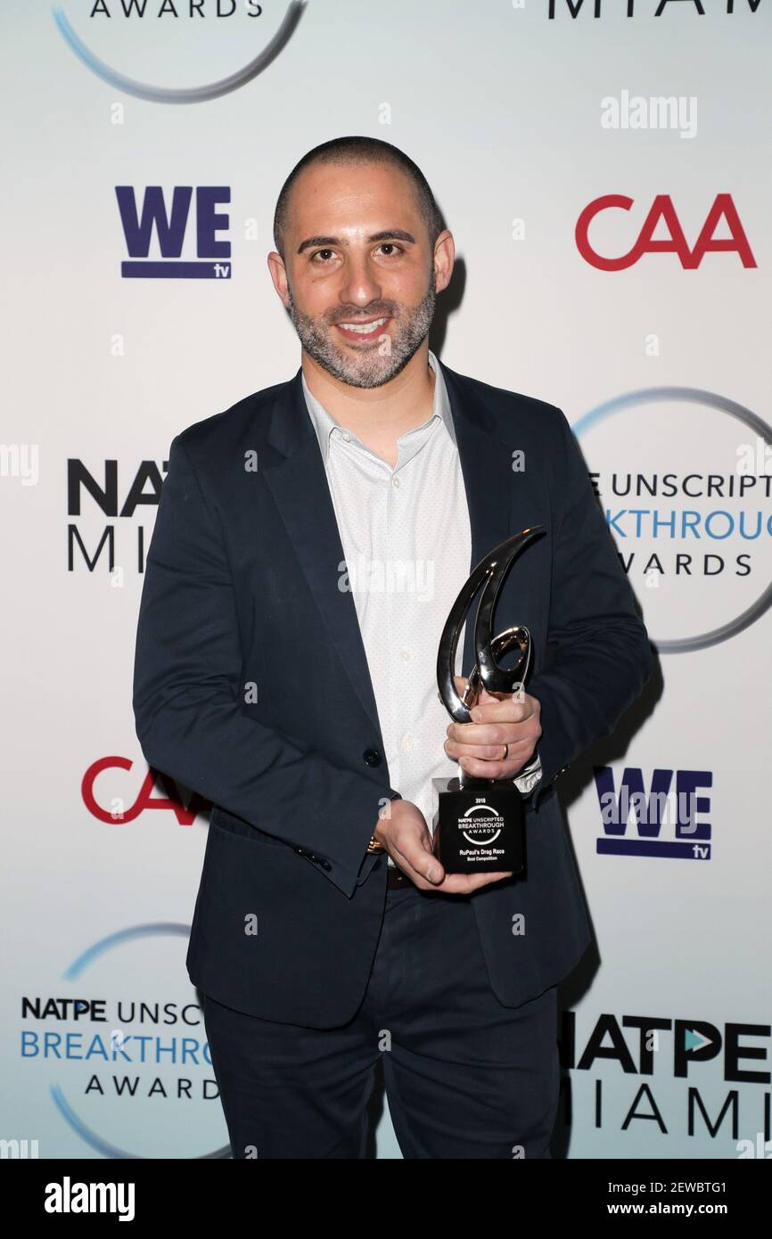 MIAMI BEACH, FL - JANUARY 16: Jonathan Swaden is seen at NATPE ...