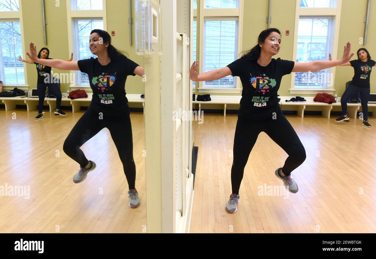 Foreground, Pavani Reddy, Elliott City, and, in background, Sharanya ...