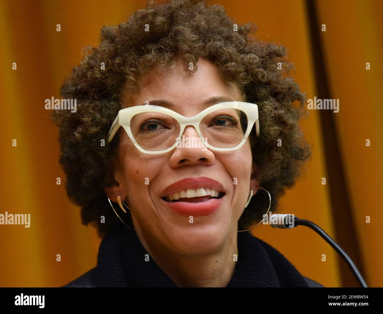 Amy Sherald, guest lecturer at the Mattin Center at Johns Hopkins ...