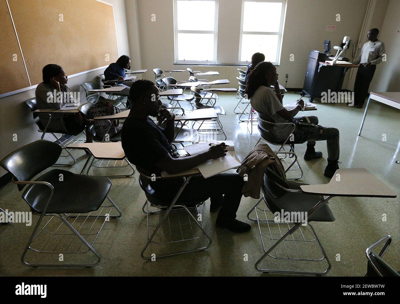 Almost Empty College Classroom