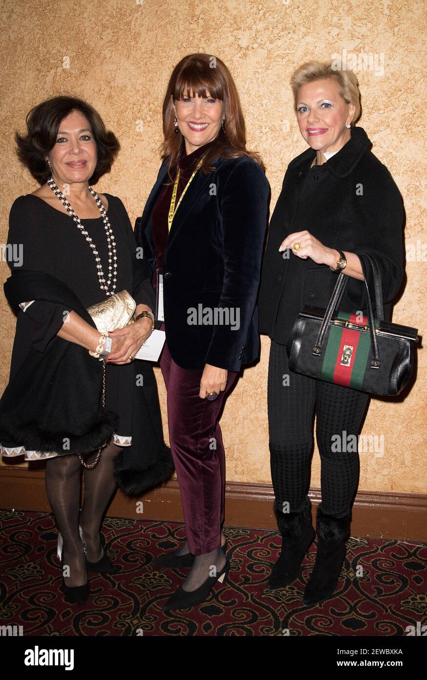 MIAMI, FLORIDA - MARCH 9: Elena Tablada, Sonia Figueroa and Mariela ...