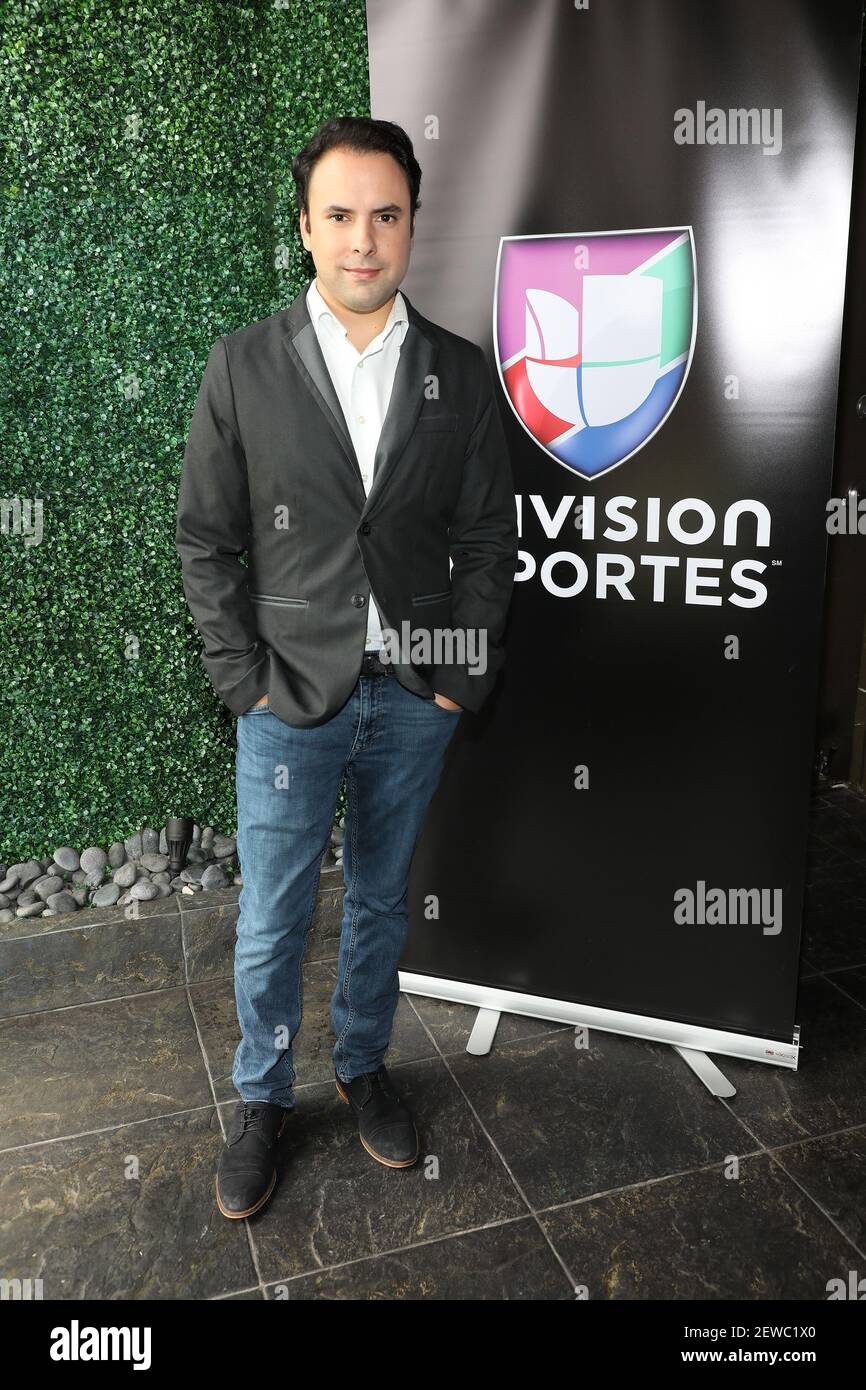 MIAMI, FLORIDA - MAY 30: Alejandro Berry is seen during Univision ...