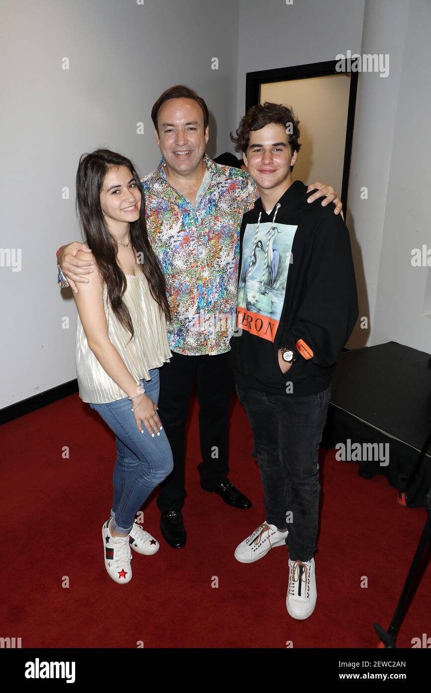 MIAMI, FL - JUNE 9: Javier Romero is seen backstage during the Mix Live ...