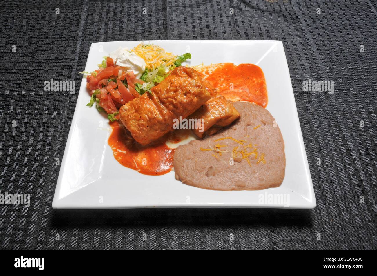 authentic traditional mexican cuisine known as chori pollo Stock Photo ...