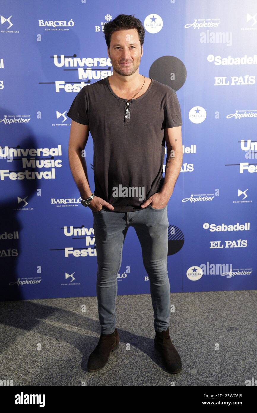 Spanish actor Fernando Andina during the photocall of Jamie Cullum's ...