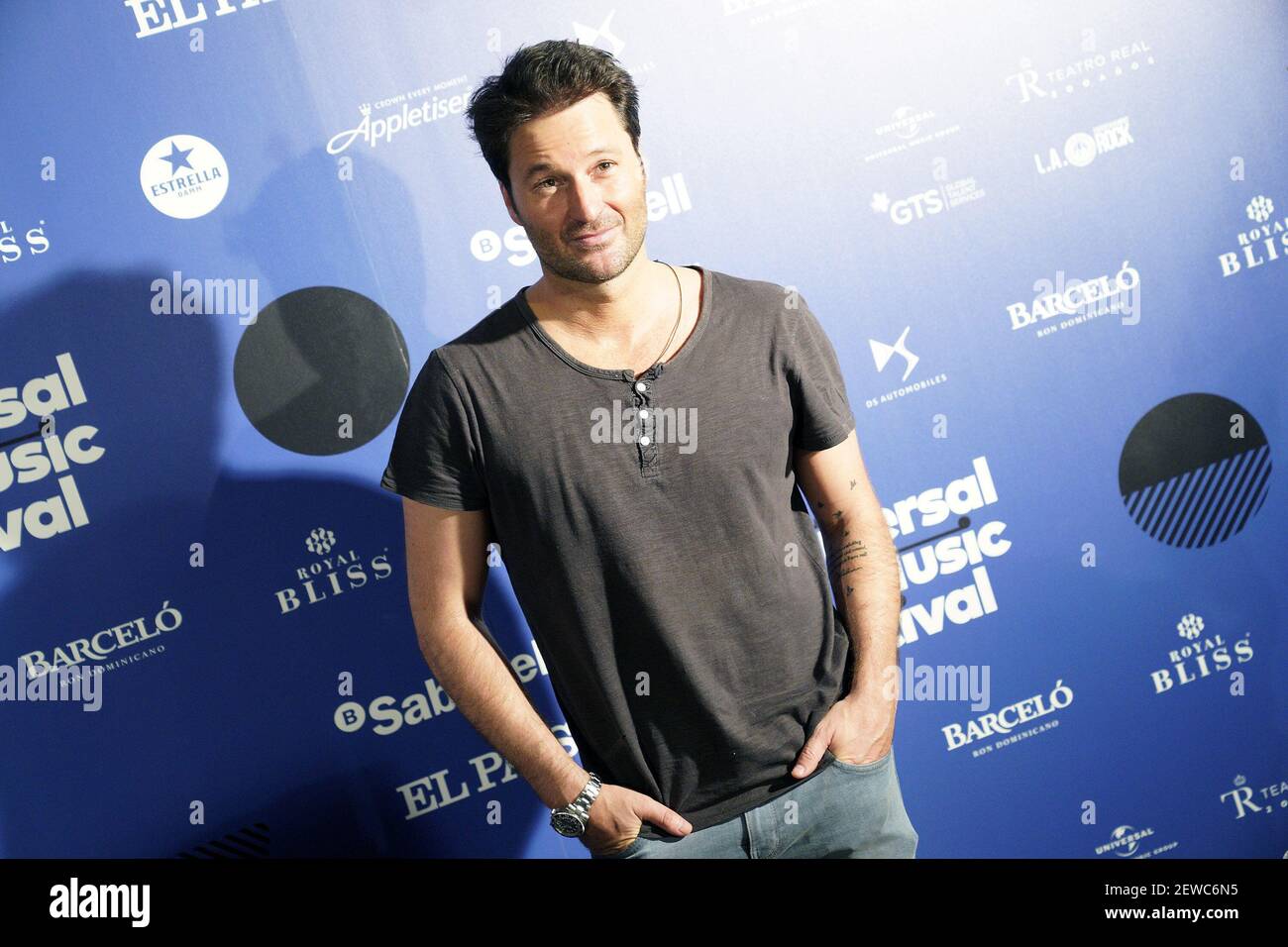 Spanish actor Fernando Andina during the photocall of Jamie Cullum's ...