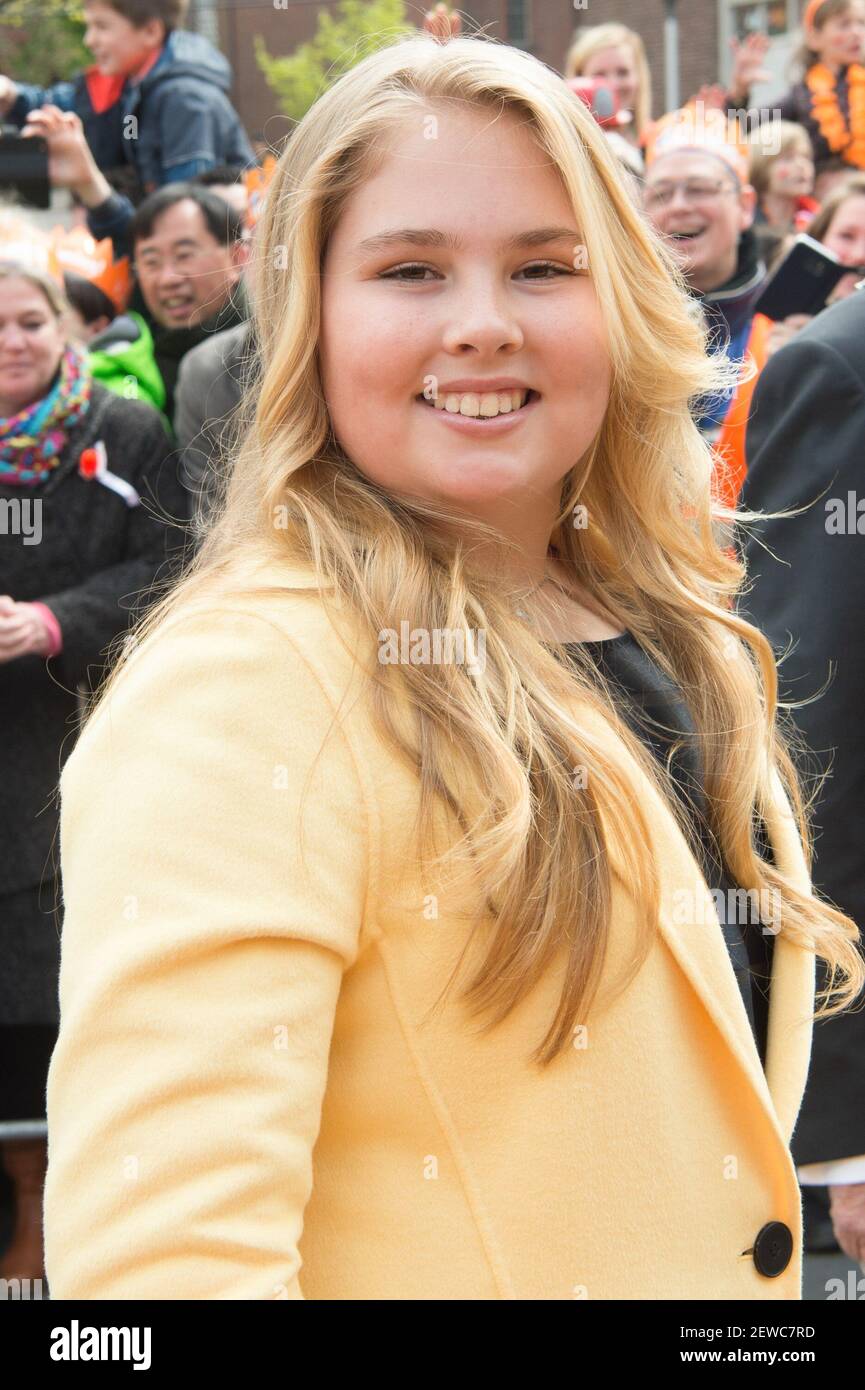 Crown Princess Amalia of the Netherlands celebrates her 16th birthday ...