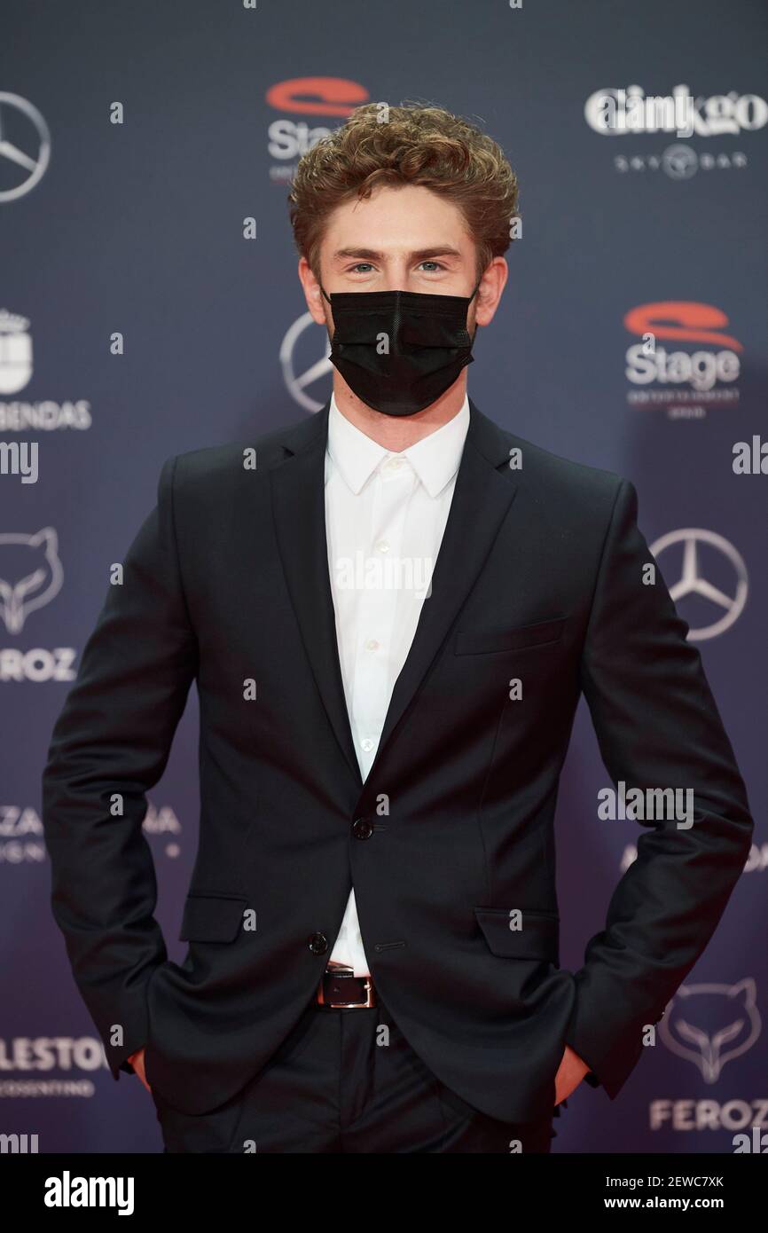 March 2, 2021, Madrid, Madrid, Spain: Patrick Criado attends Feroz ...