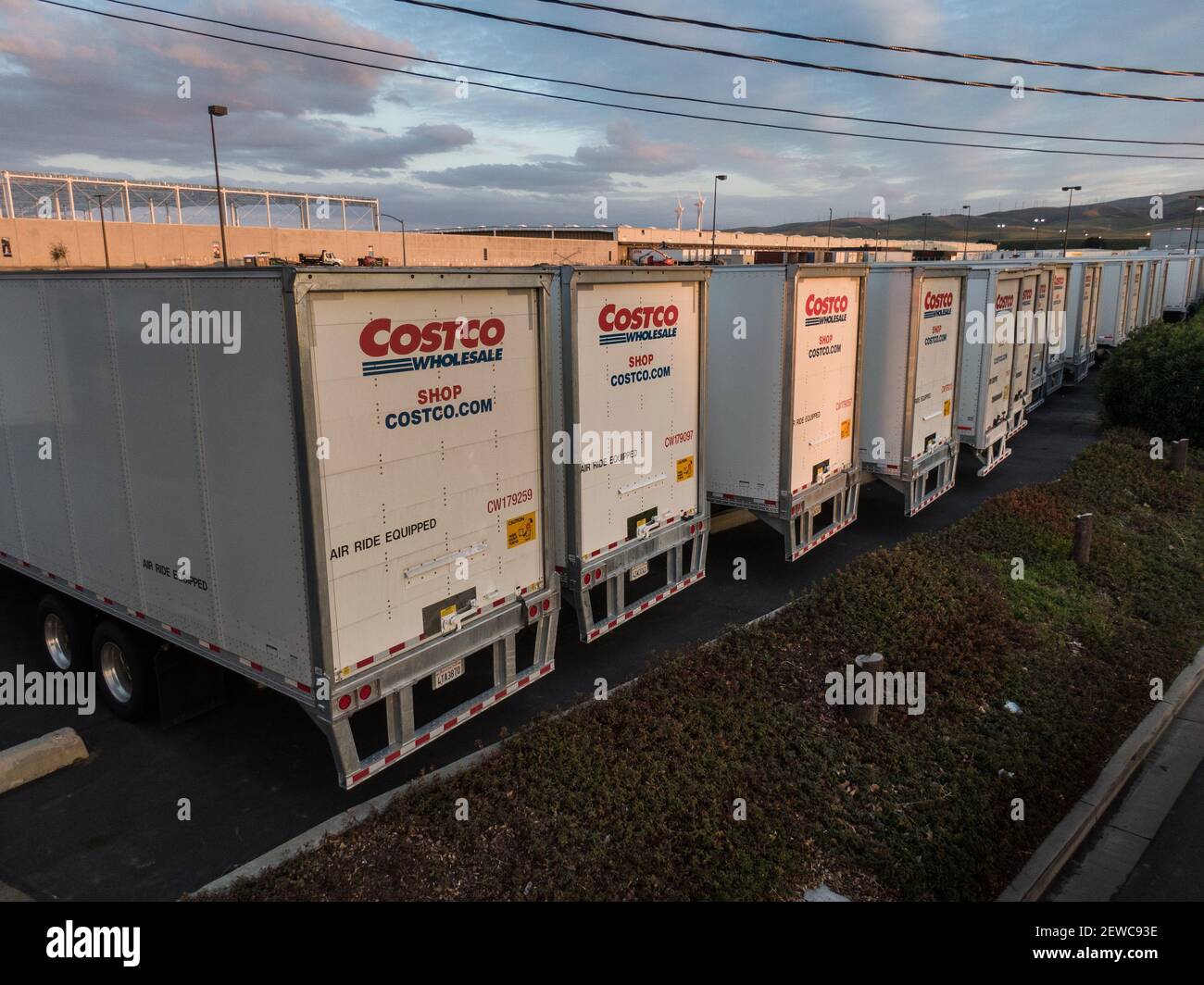 Costco Distribution Center on March 27, 2020 in Tracy, Calif. Photo by ...