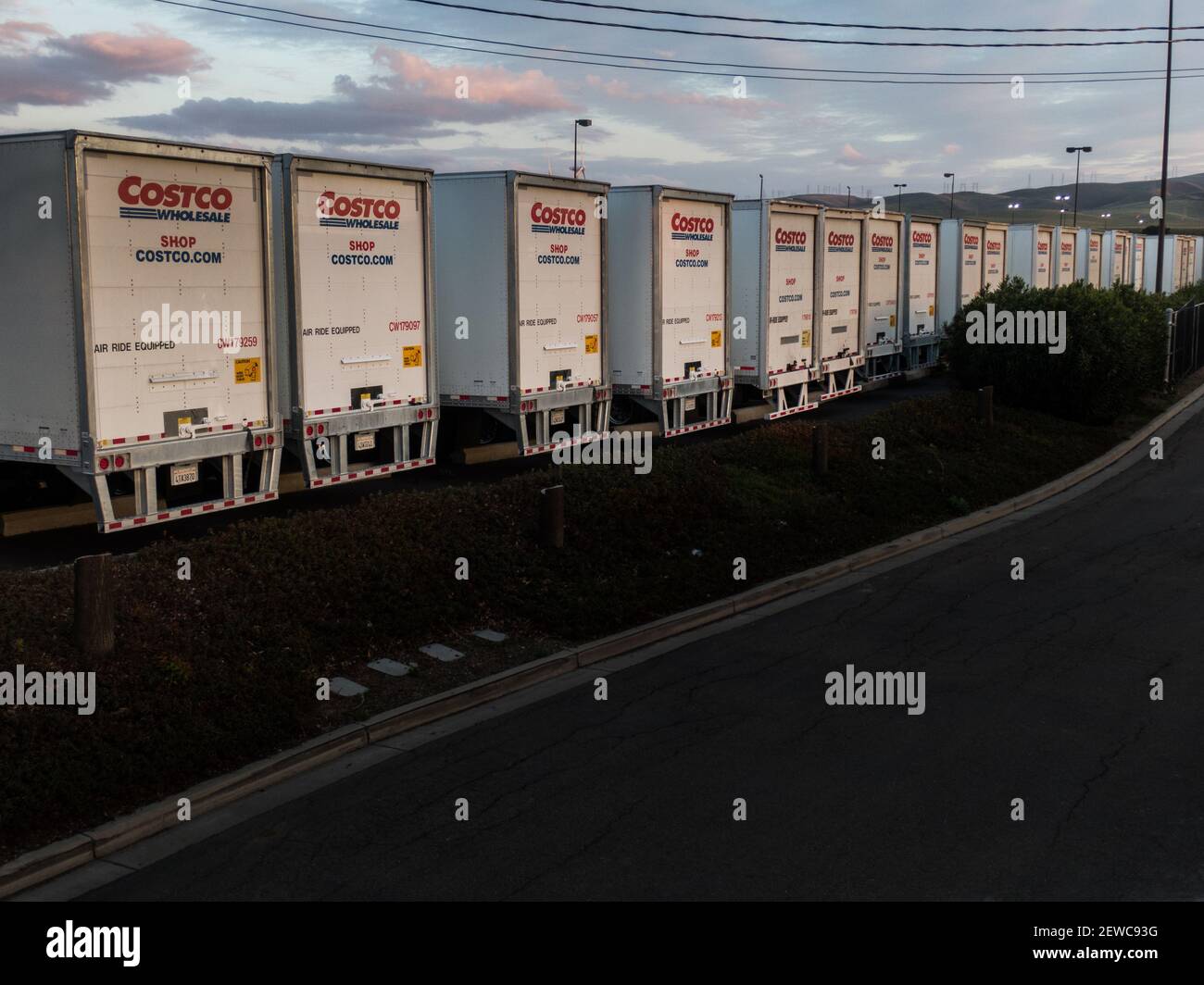 Costco Distribution Center on March 27, 2020 in Tracy, Calif. Photo by ...