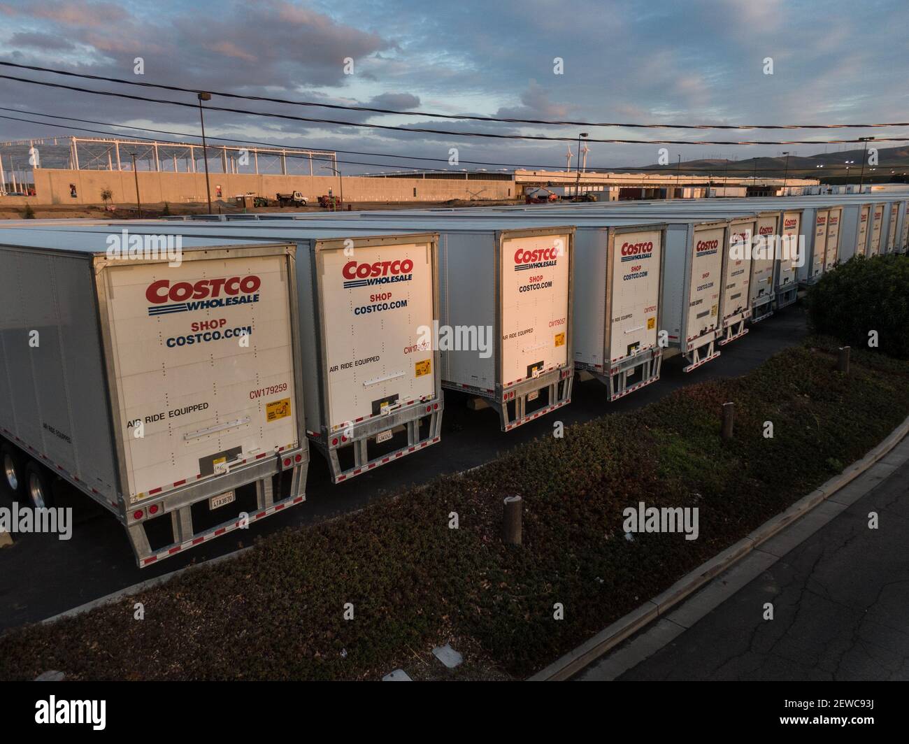Costco Distribution Center on March 27, 2020 in Tracy, Calif. Photo by ...