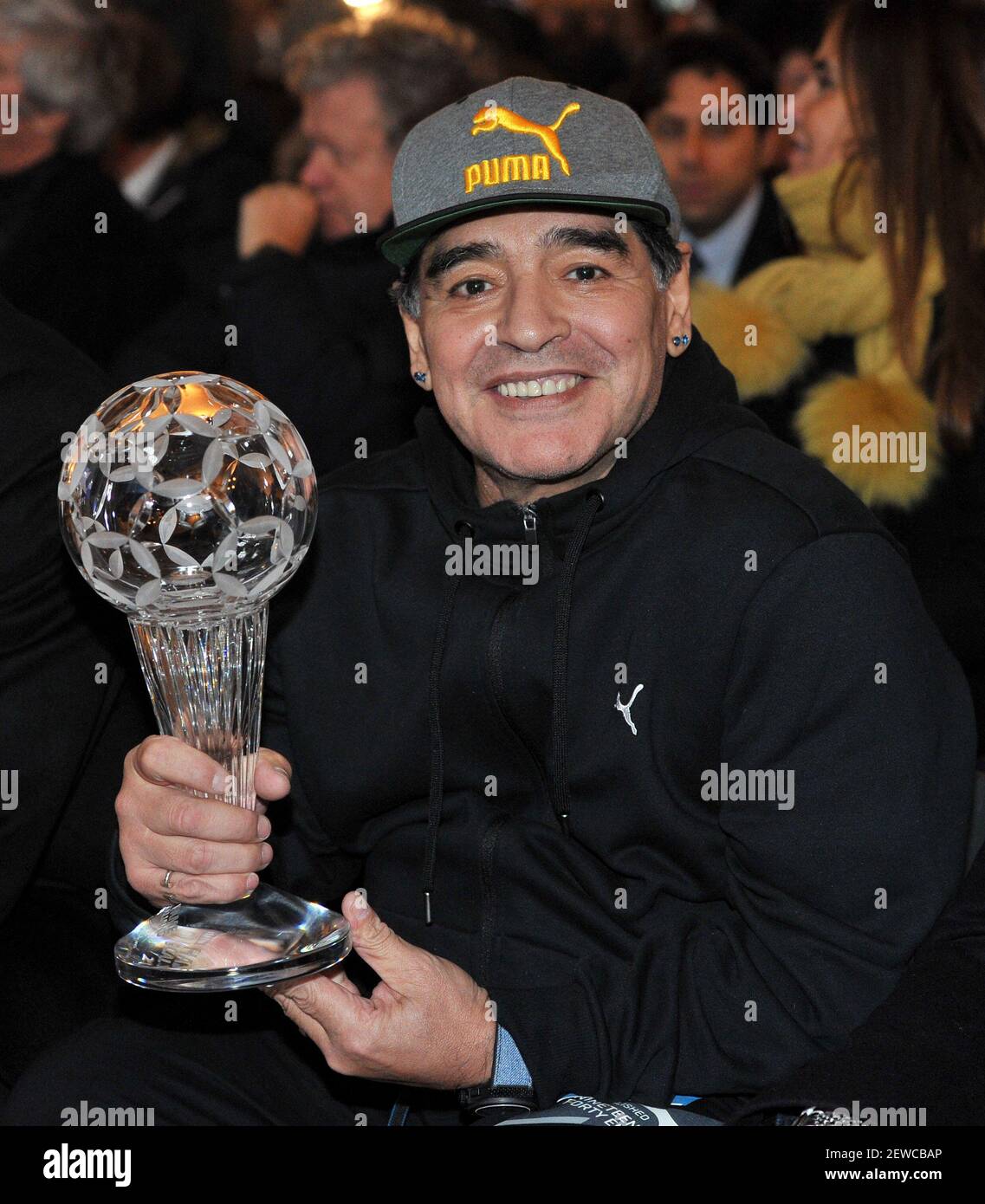Diego Armando Maradona (Photo by PRESSINPHOTO Stock Photo - Alamy