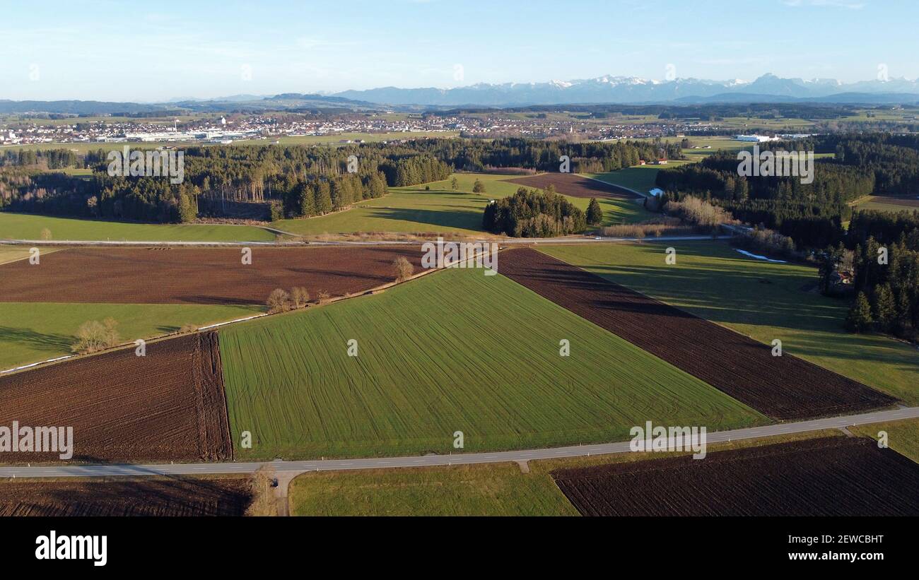Different fields in spring hi-res stock photography and images - Alamy