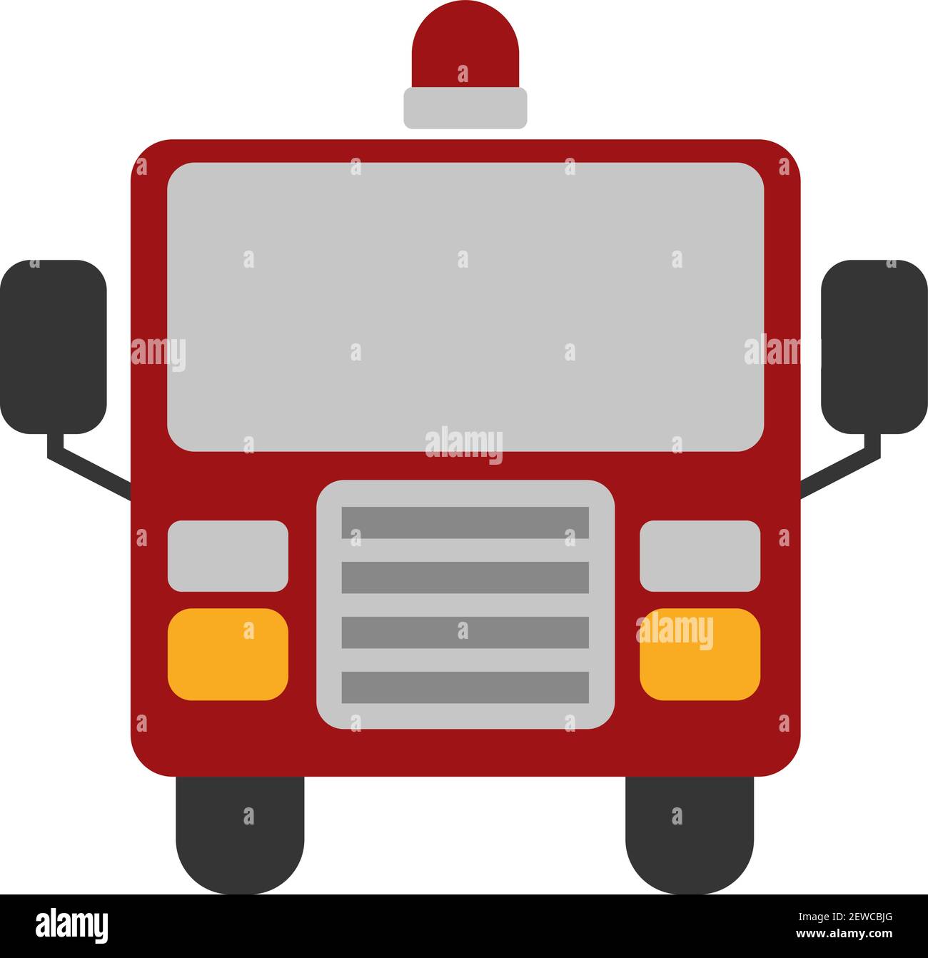 Fire truck ladder on Stock Vector Images - Alamy