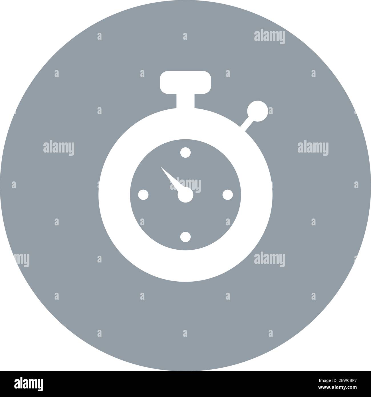 Chess stopwatch, illustration, vector on white background Stock Vector ...