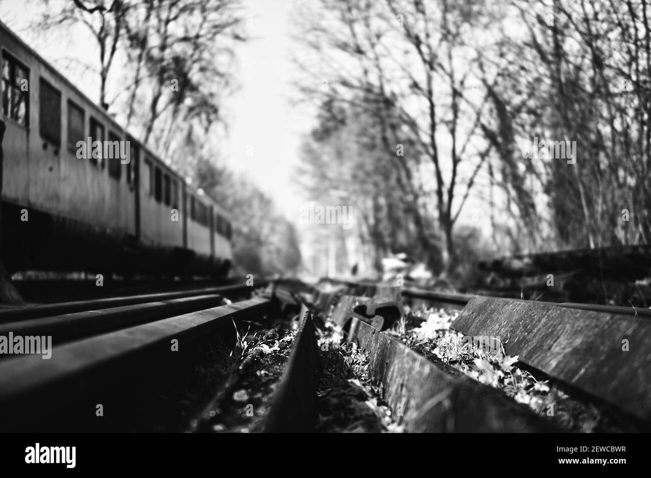 Transport by rail Black and White Stock Photos & Images - Alamy