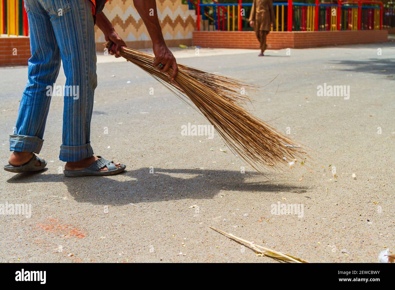 Hand broom hi-res stock photography and images - Alamy