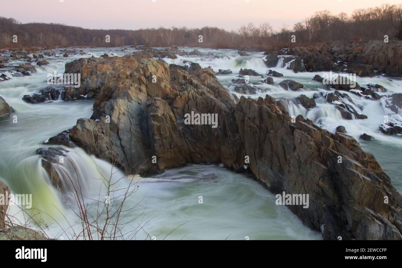 Great Falls Washington Dc Potomac River Waterfall Rocks High Resolution ...