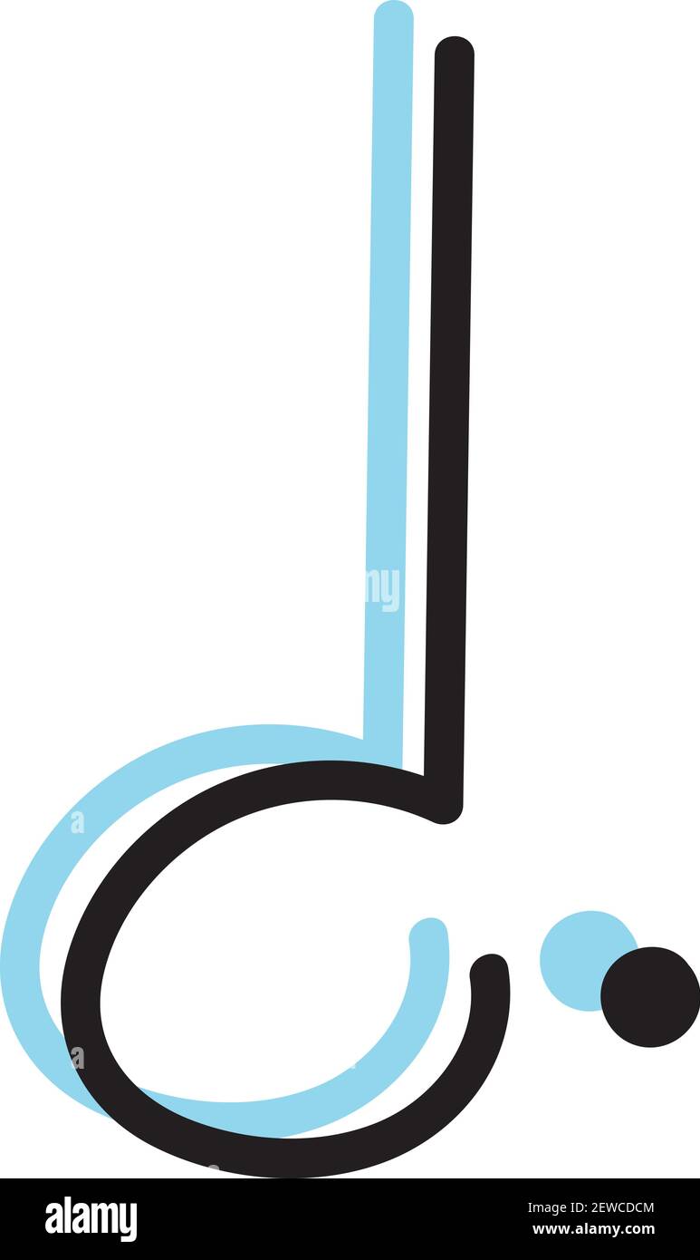 Dotted note, illustration, vector on white background Stock Vector ...