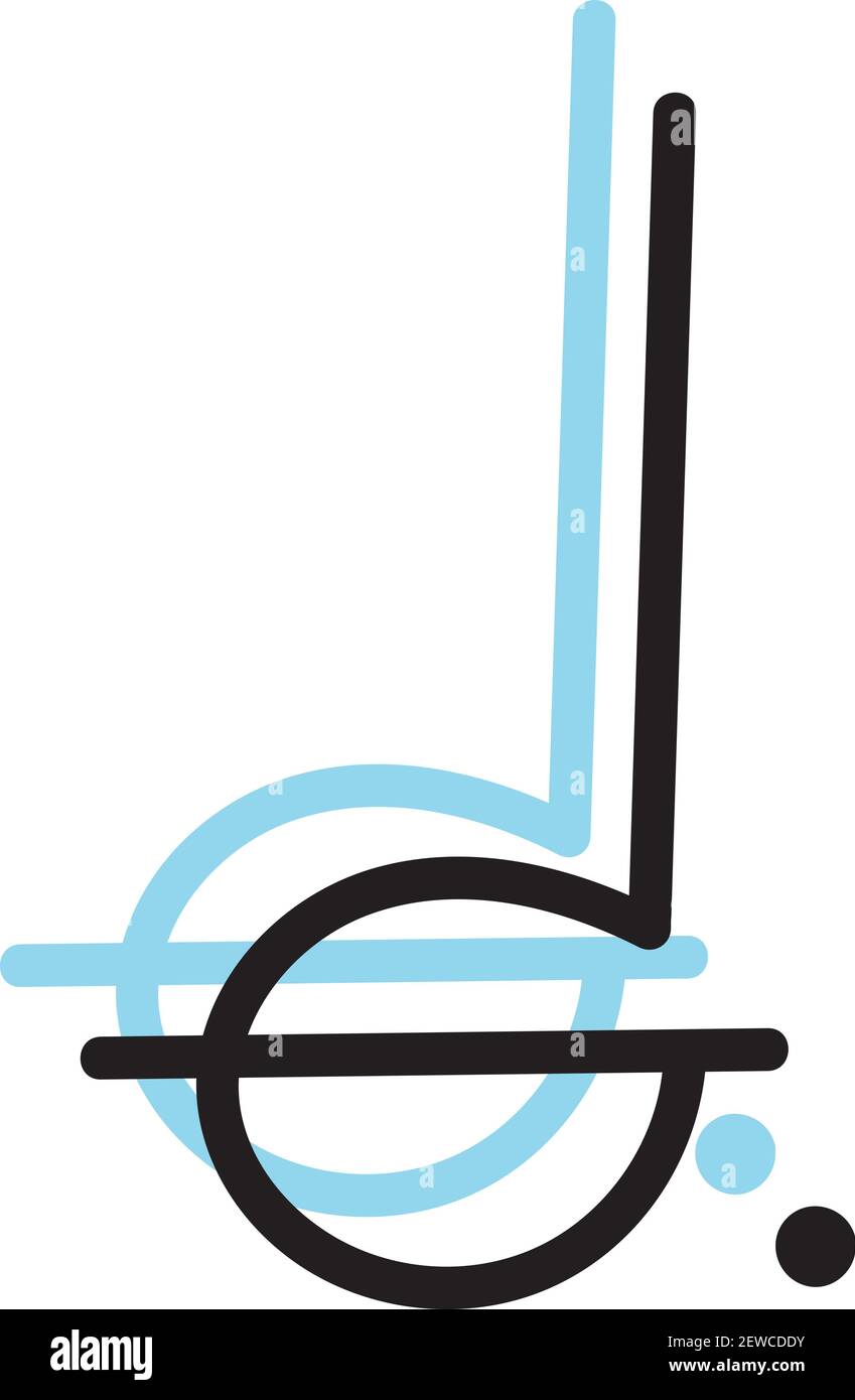 Note with a break, illustration, vector on white background Stock ...