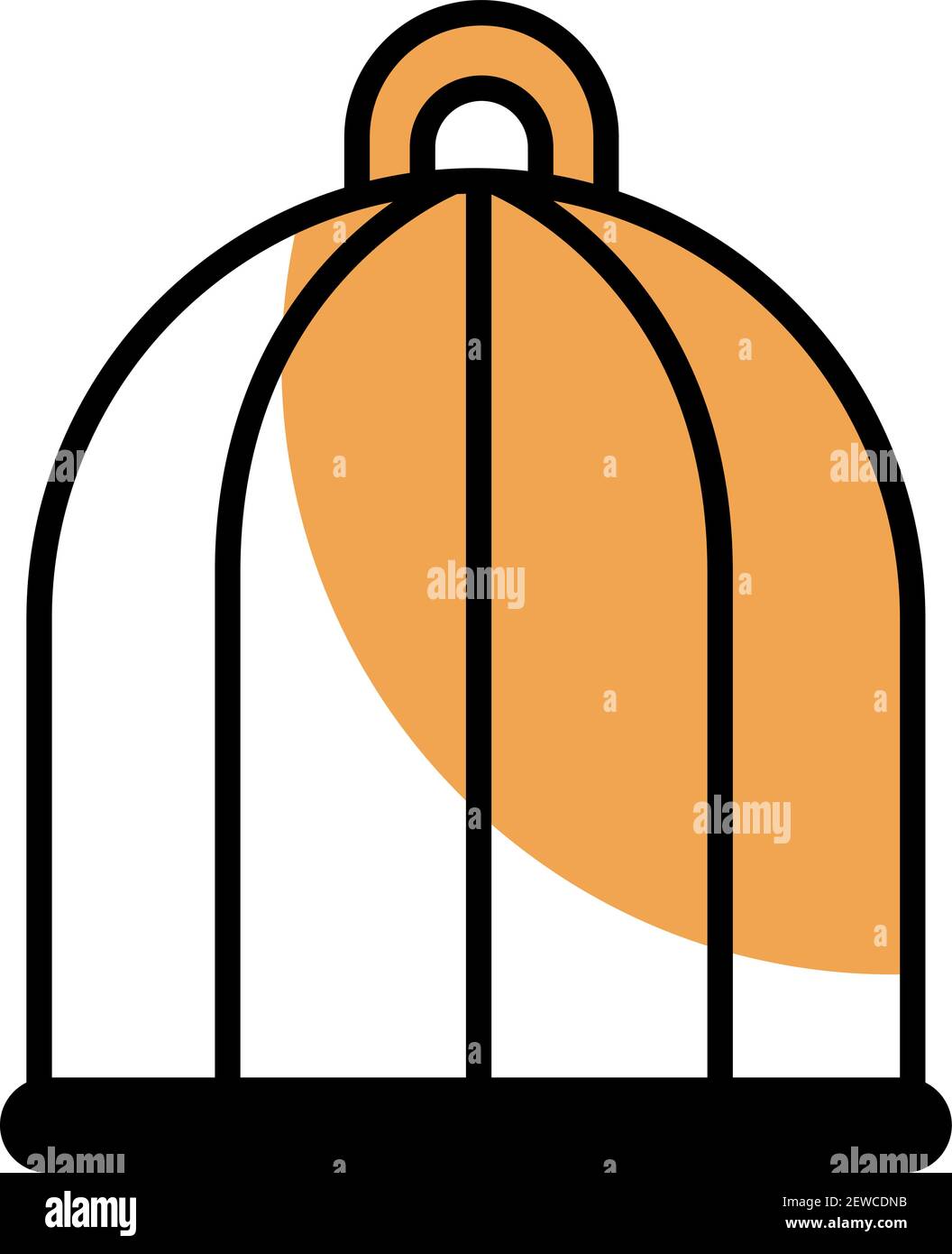 Vector bird house hanging Cut Out Stock Images & Pictures - Alamy