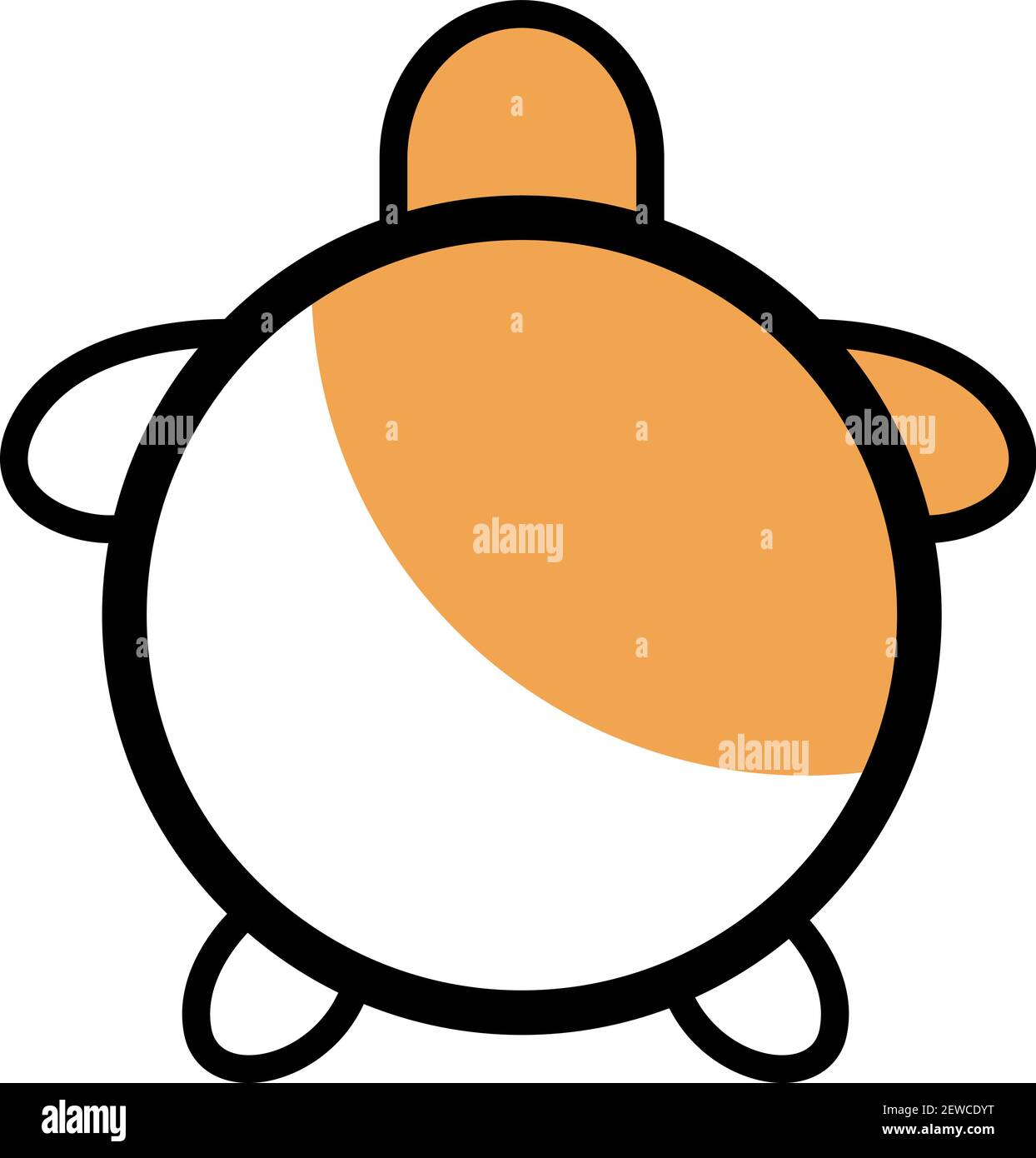 Vector clipart set cartoon turtle hi-res stock photography and images ...