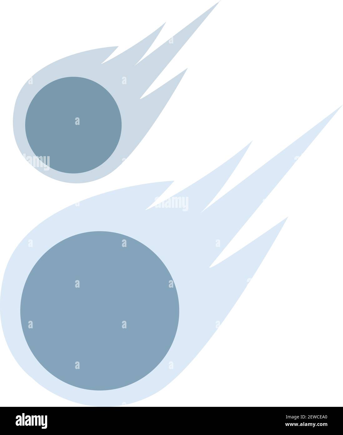 Comet blurred motion Stock Vector Images - Alamy