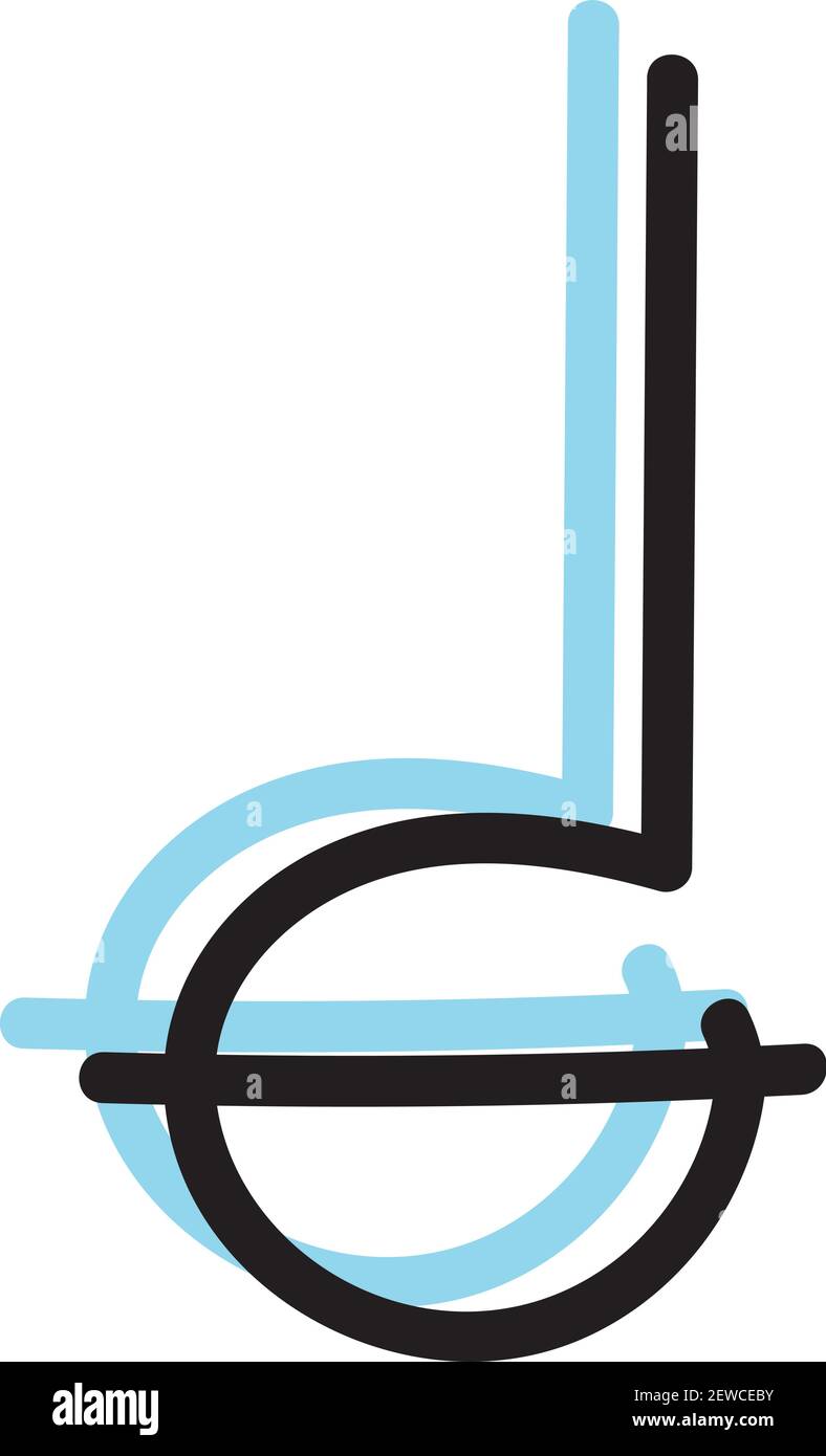 Note with a line across it, illustration, vector on white background ...