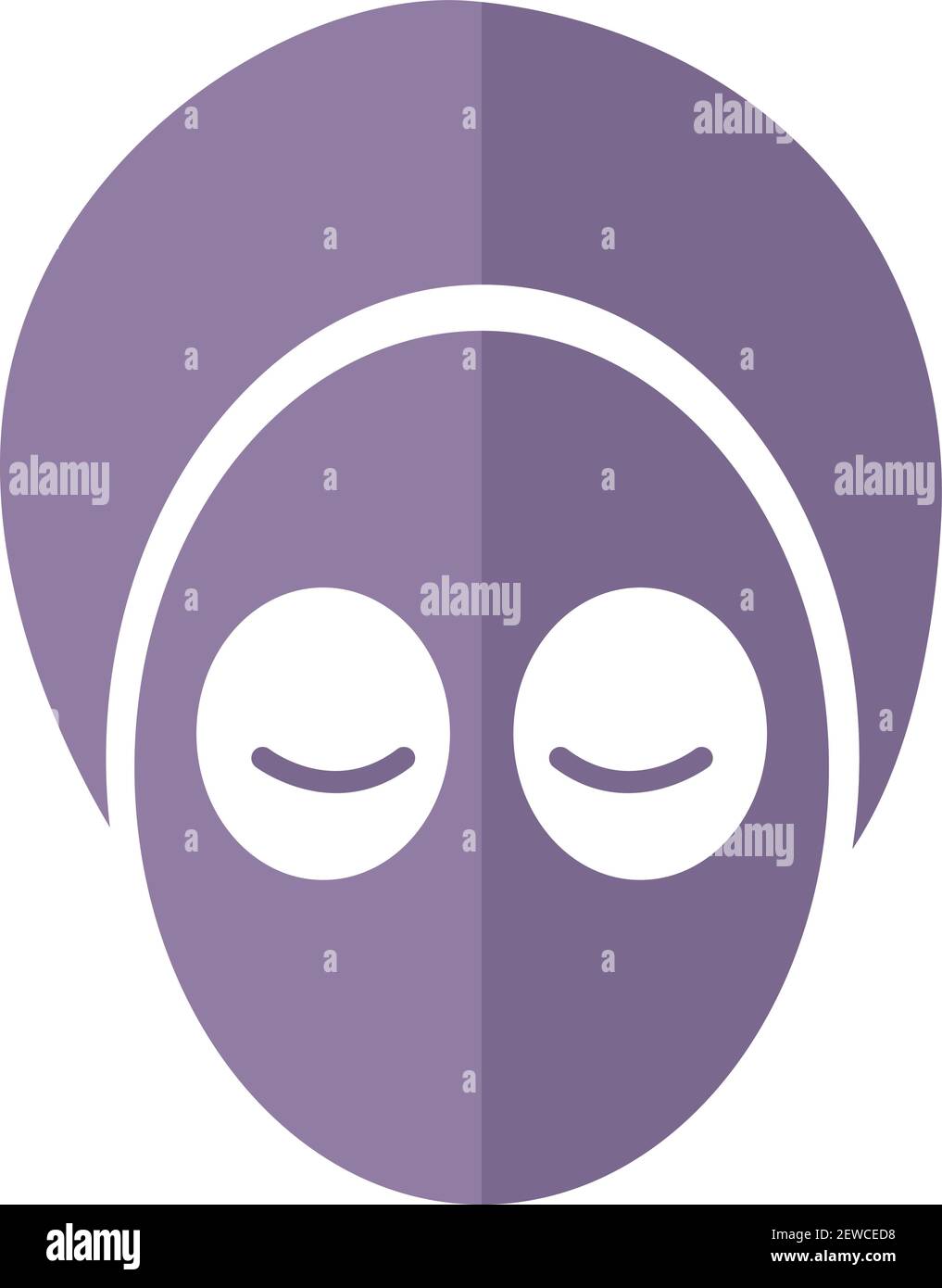 Woman with mask on Stock Vector Images - Alamy