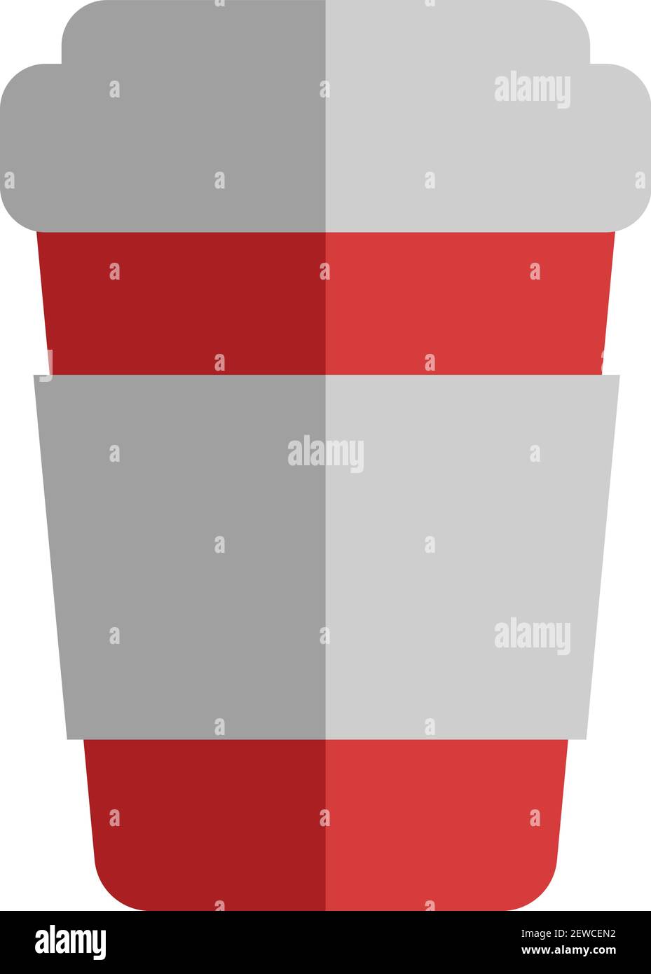 Police coffee, illustration, vector on white background Stock Vector ...