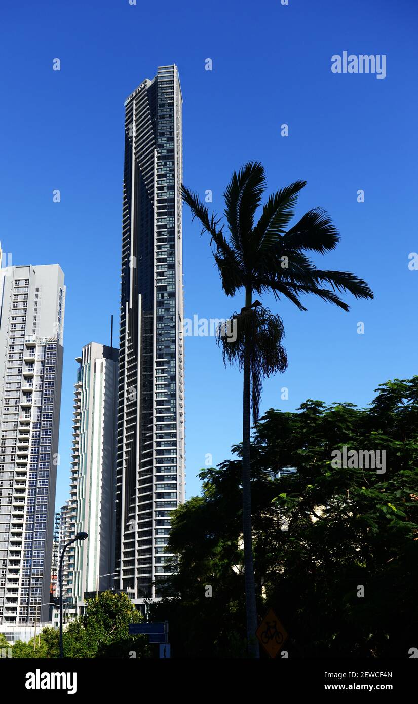 Meriton Suites Adelaide Street, Brisbane, Australia Stock Photo - Alamy