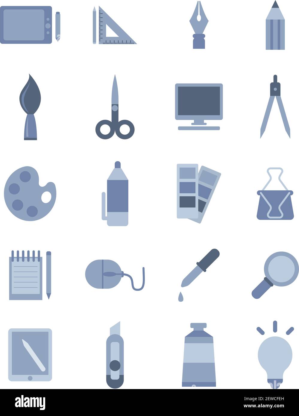 Graphic design tools designer hi-res stock photography and images - Alamy