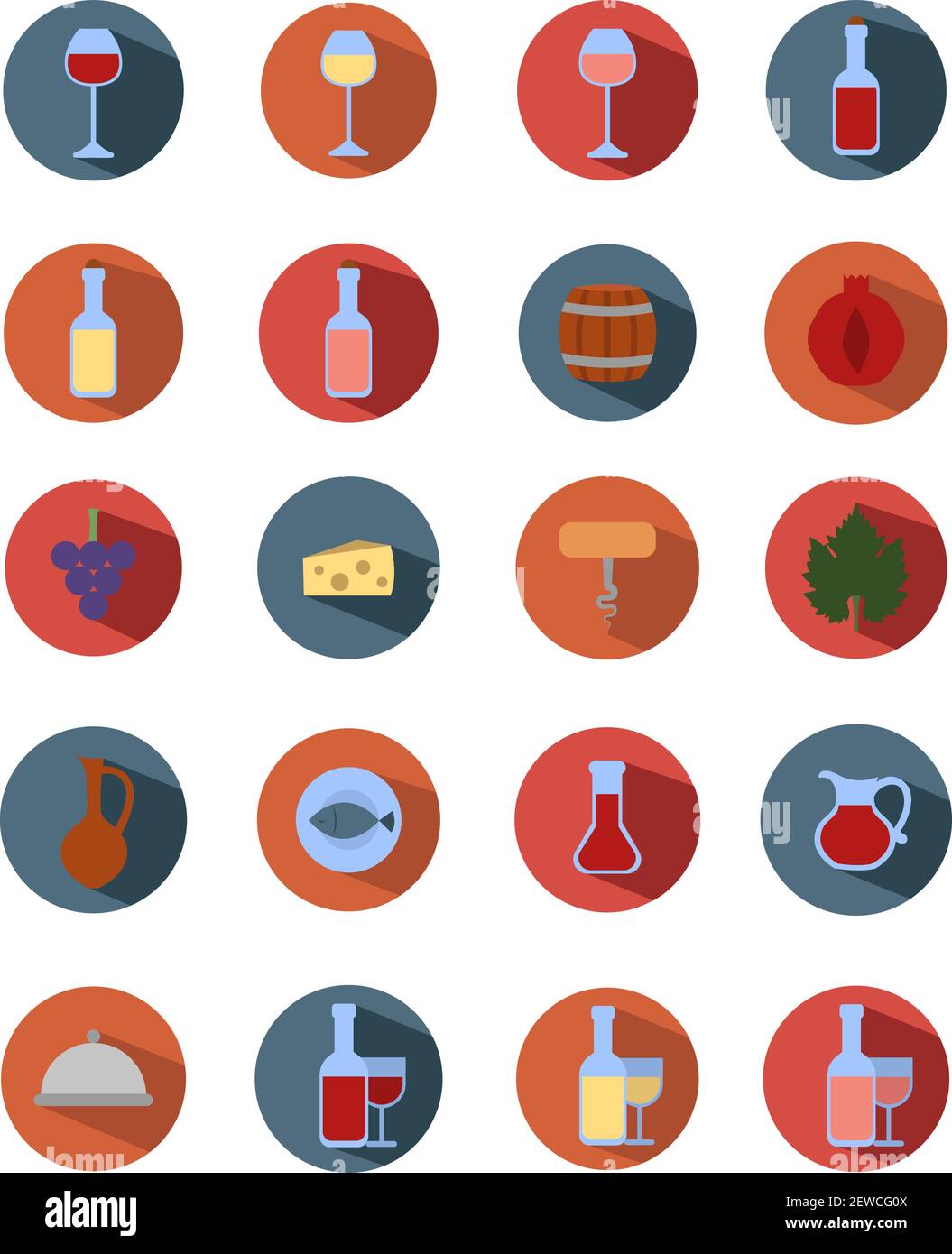 Wine tasting, illustration, vector on white background Stock Vector ...