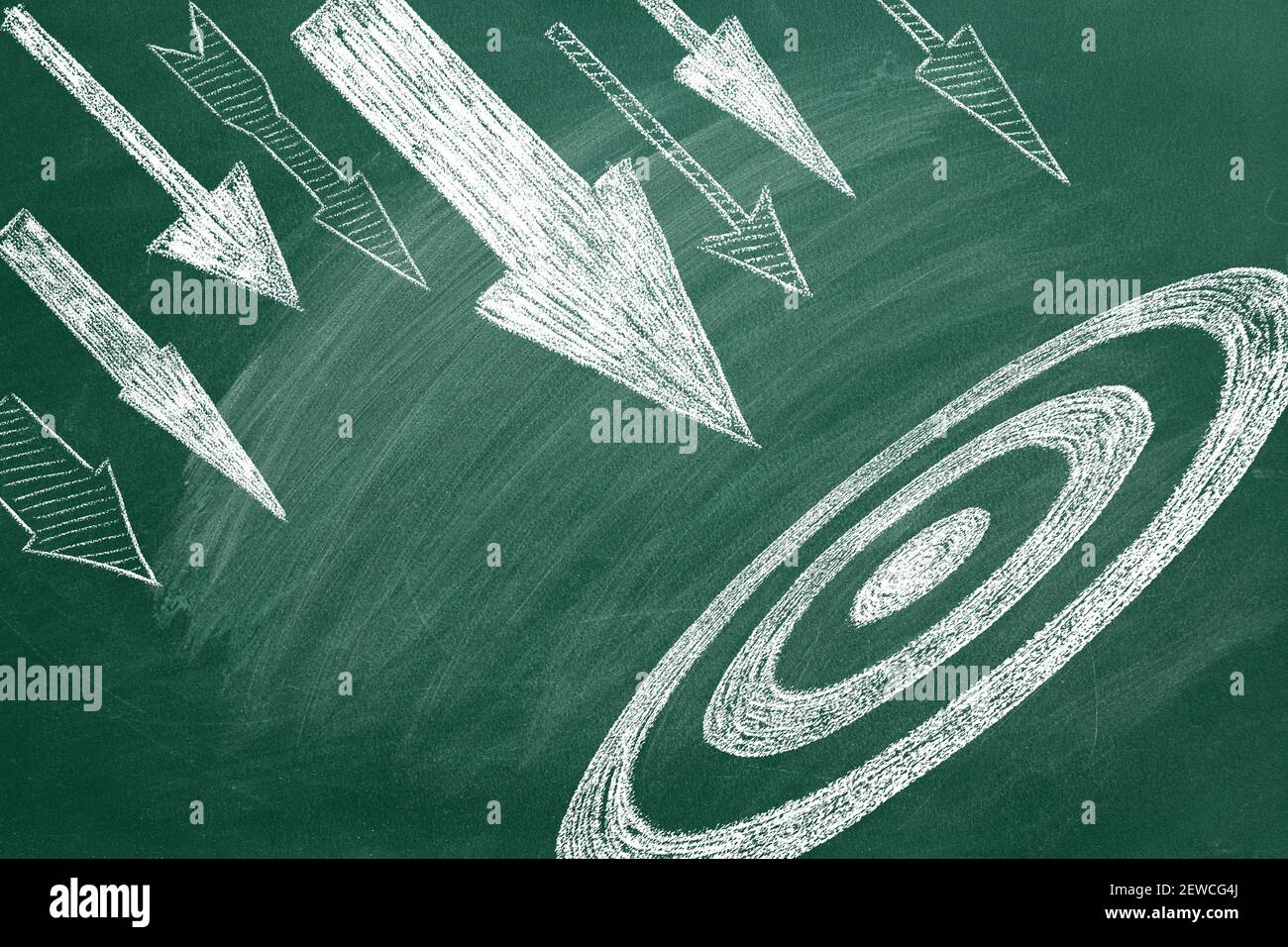 Target and arrows Stock Photo - Alamy