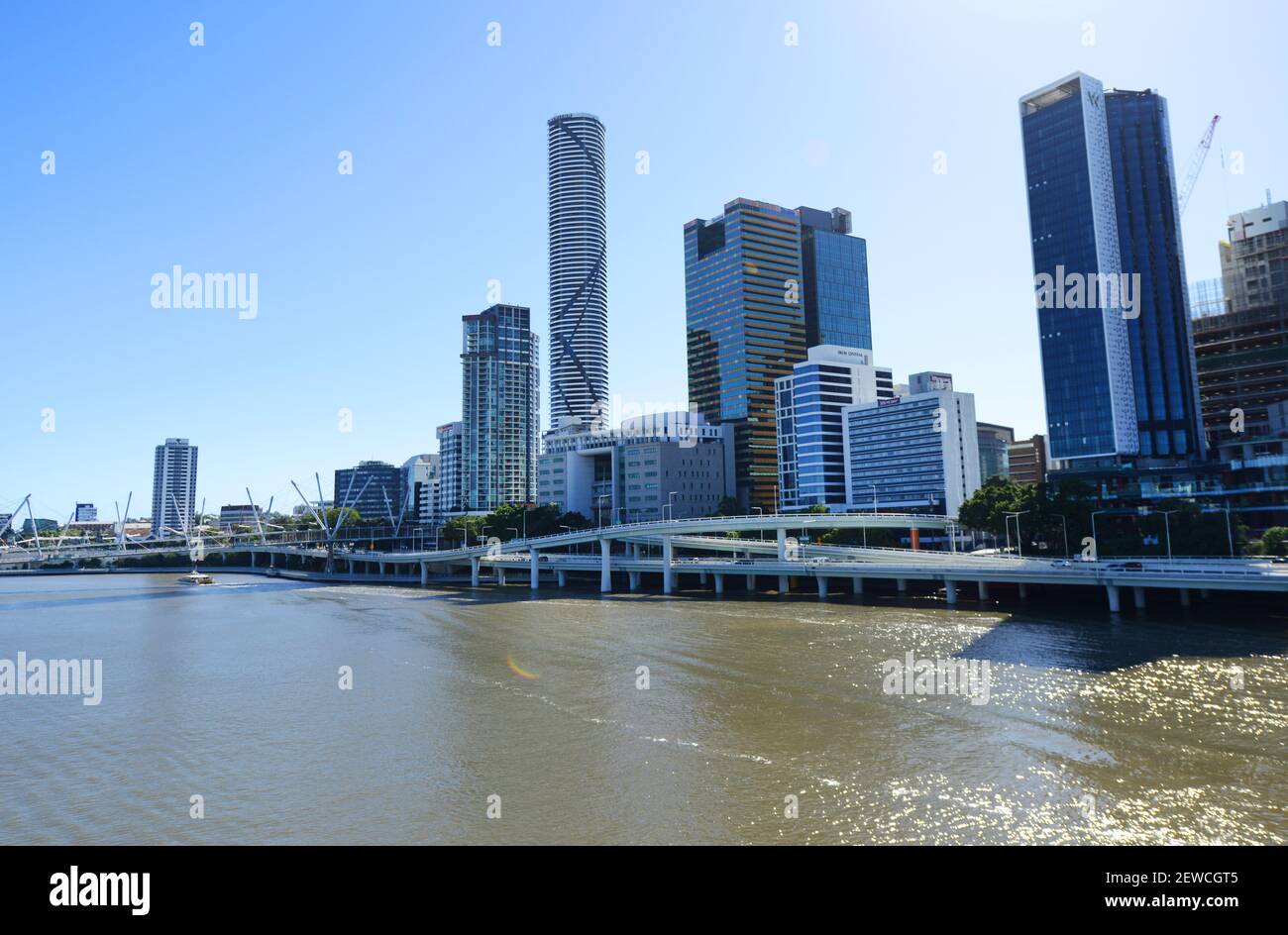 Brisbane river skyline hi-res stock photography and images - Alamy