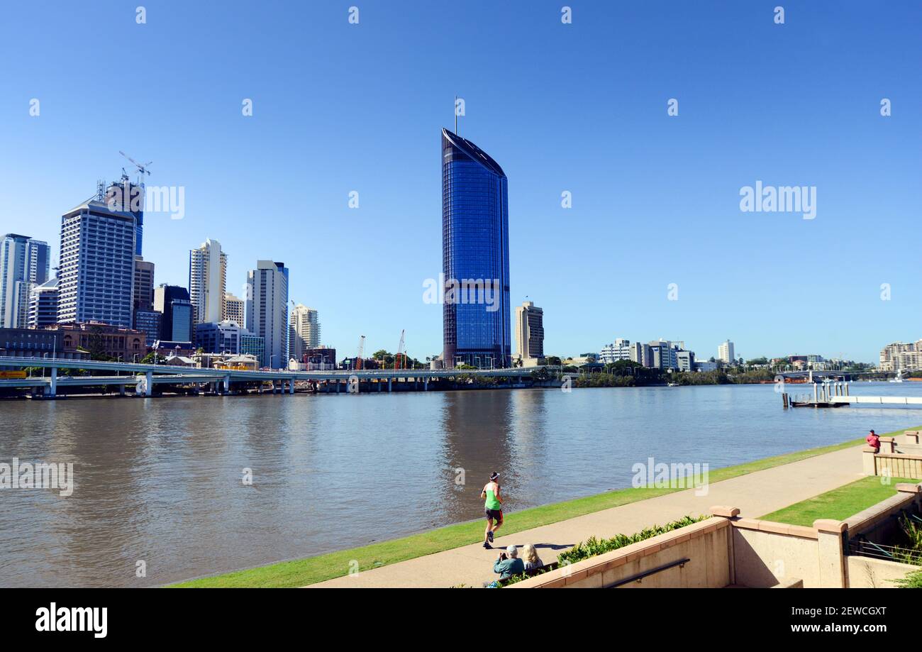 Brisbane river skyline hi-res stock photography and images - Alamy