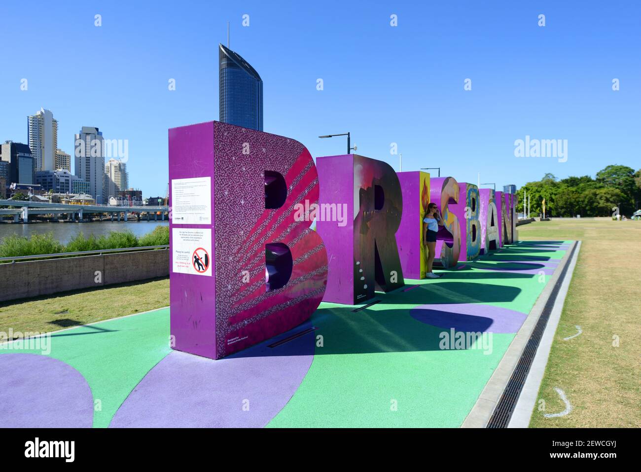 The Brisbane sign - A popular photo site, these large-scale letters ...
