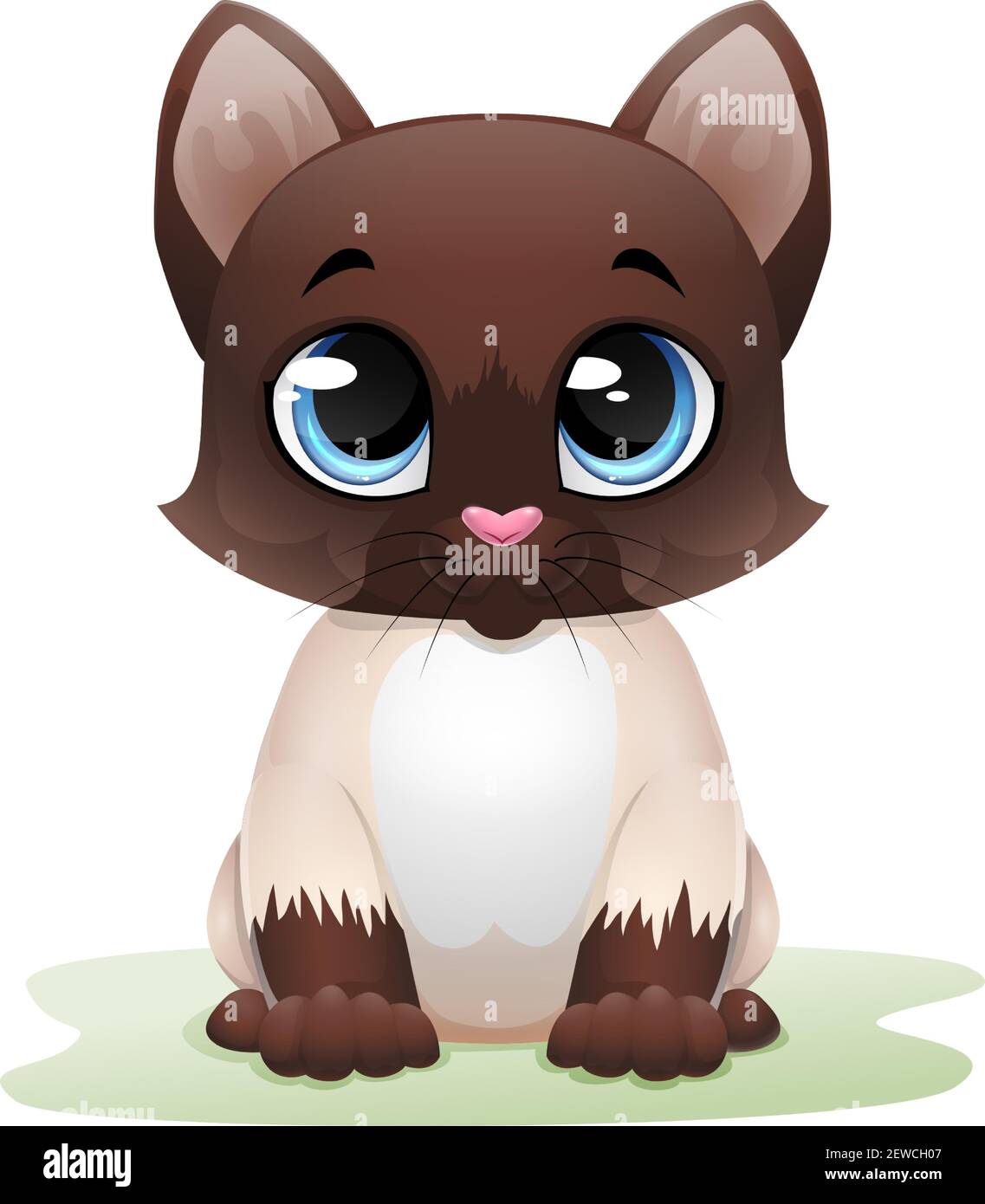 Cute cat cartoon Stock Vector Images - Alamy