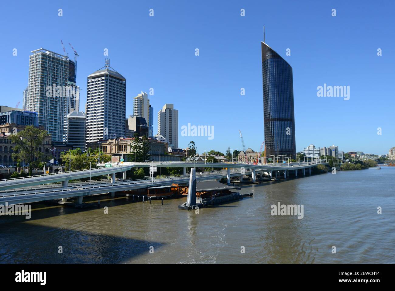 The 1 William street skyscraper in Brisbane, Queensland, Australia ...